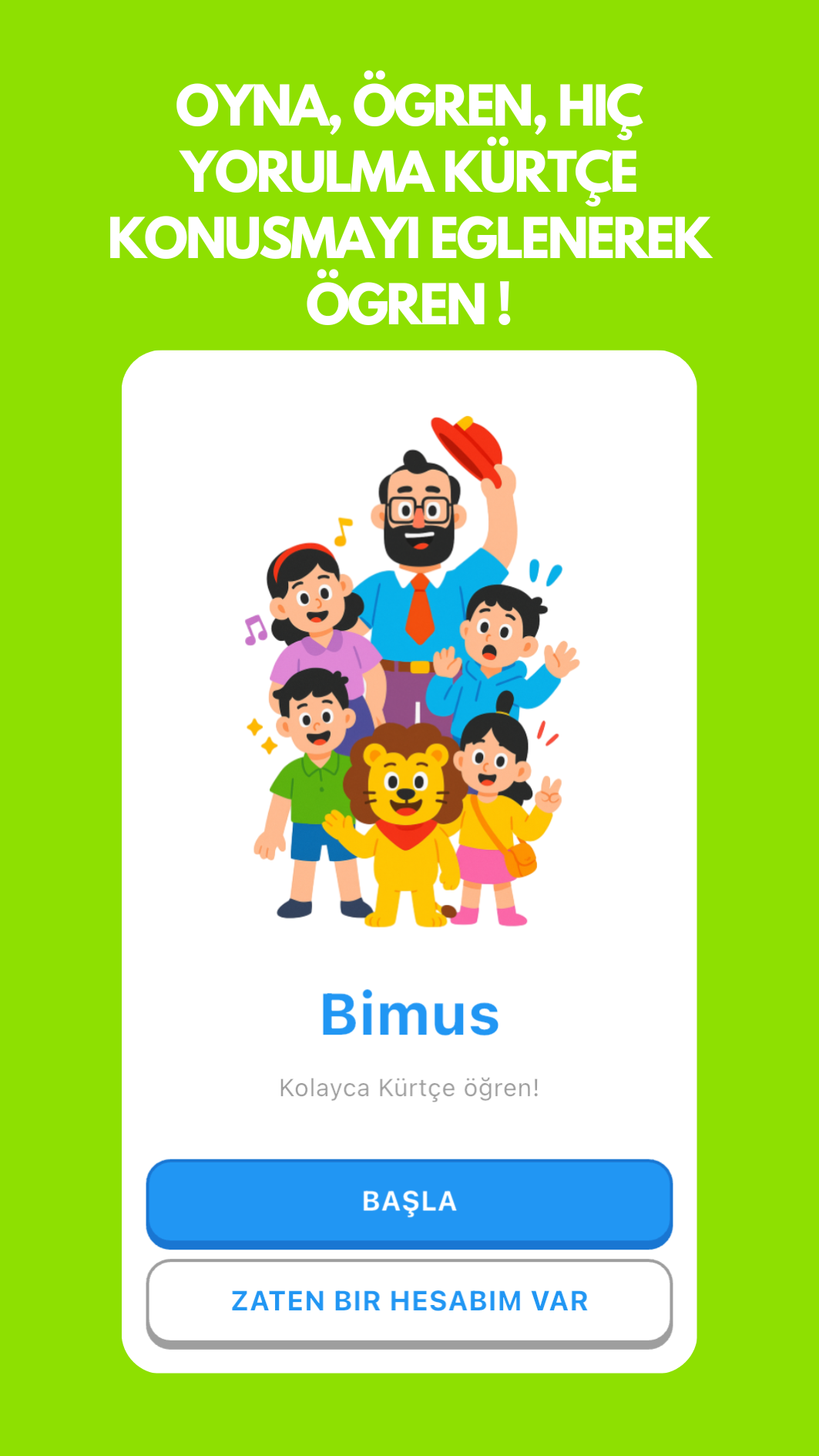 Bimus - Learn Kurdish | #1 Kurdish Learning App